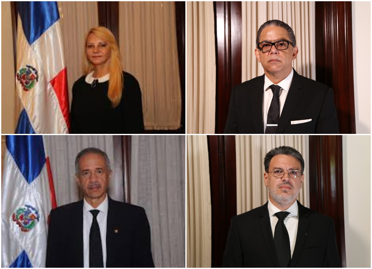 Ellos son los cuatros nuevos miembros del Tribunal Constitucional - Ensegundos.do